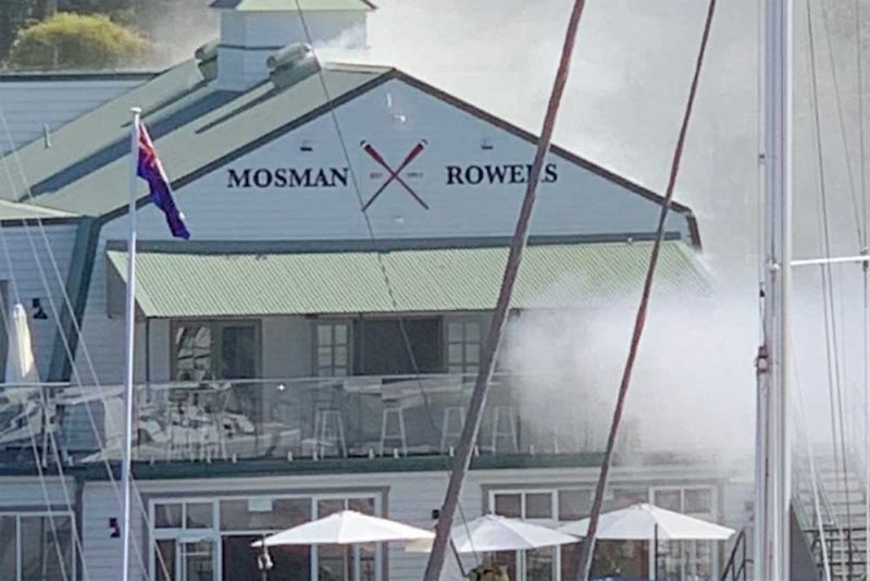 Exclusive Images: Historic Mosman Rowers Club saved after mid morning ...