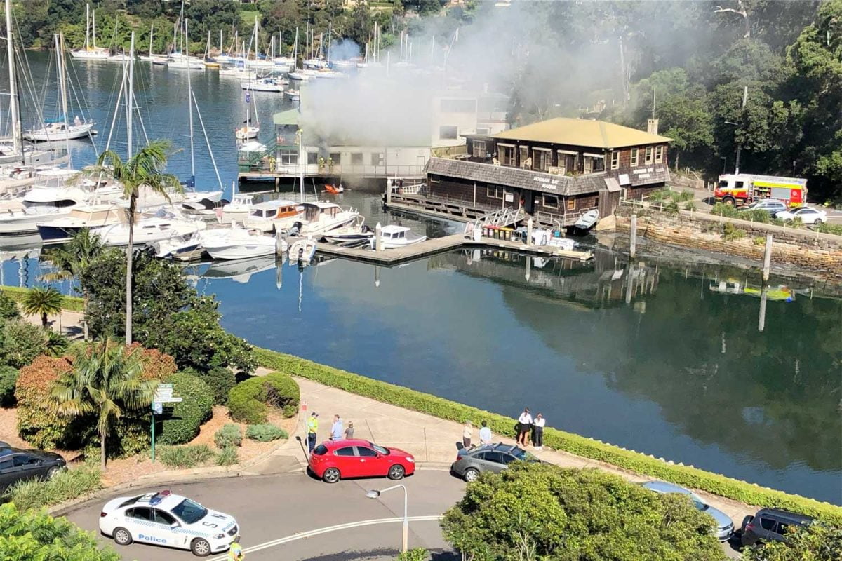 Exclusive Images: Historic Mosman Rowers Club saved after mid morning ...