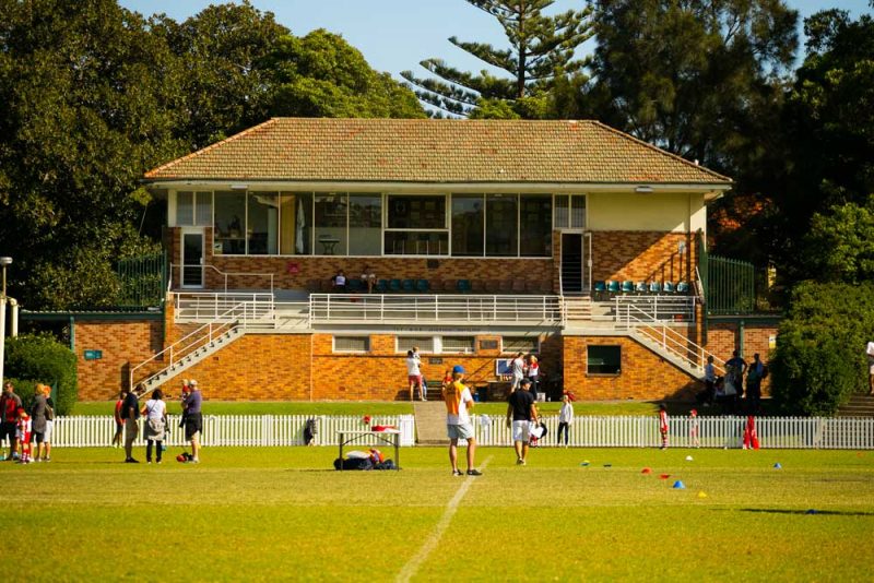Allan Border Oval and pavilion project redevelopment underway. - Mosman ...