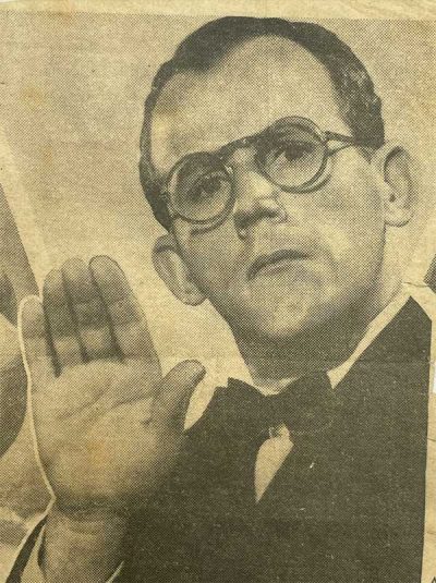 In 1943, Neutral Bay actor George Blackshaw shocked a nation in the ...