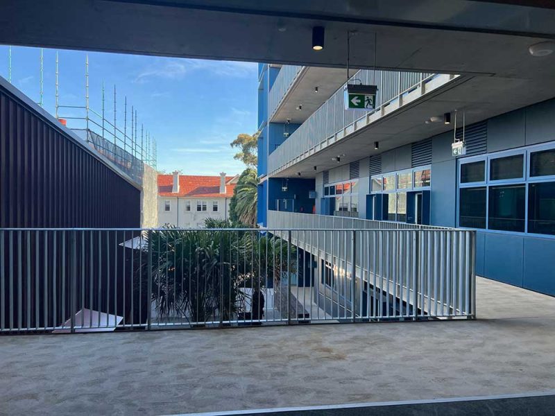 Mosman High re-opens its doors to welcome students and teachers after ...