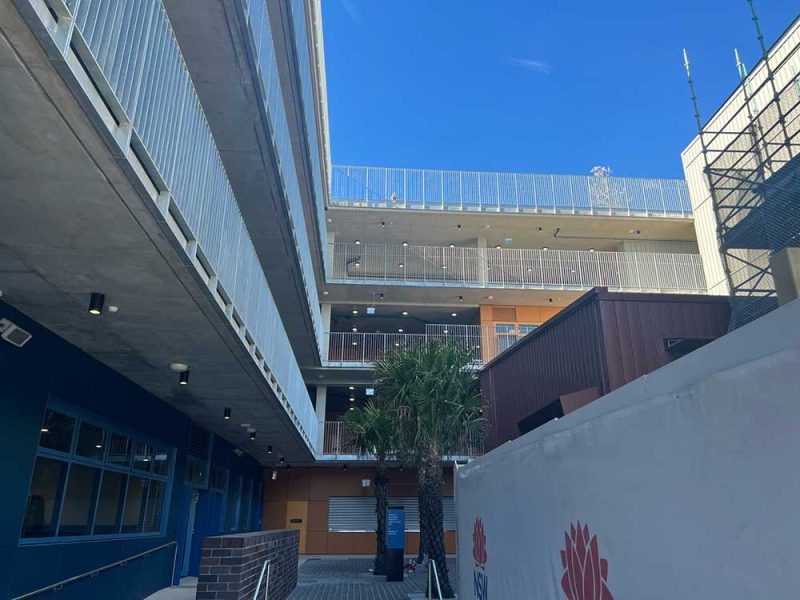 Mosman High re-opens its doors to welcome students and teachers after ...