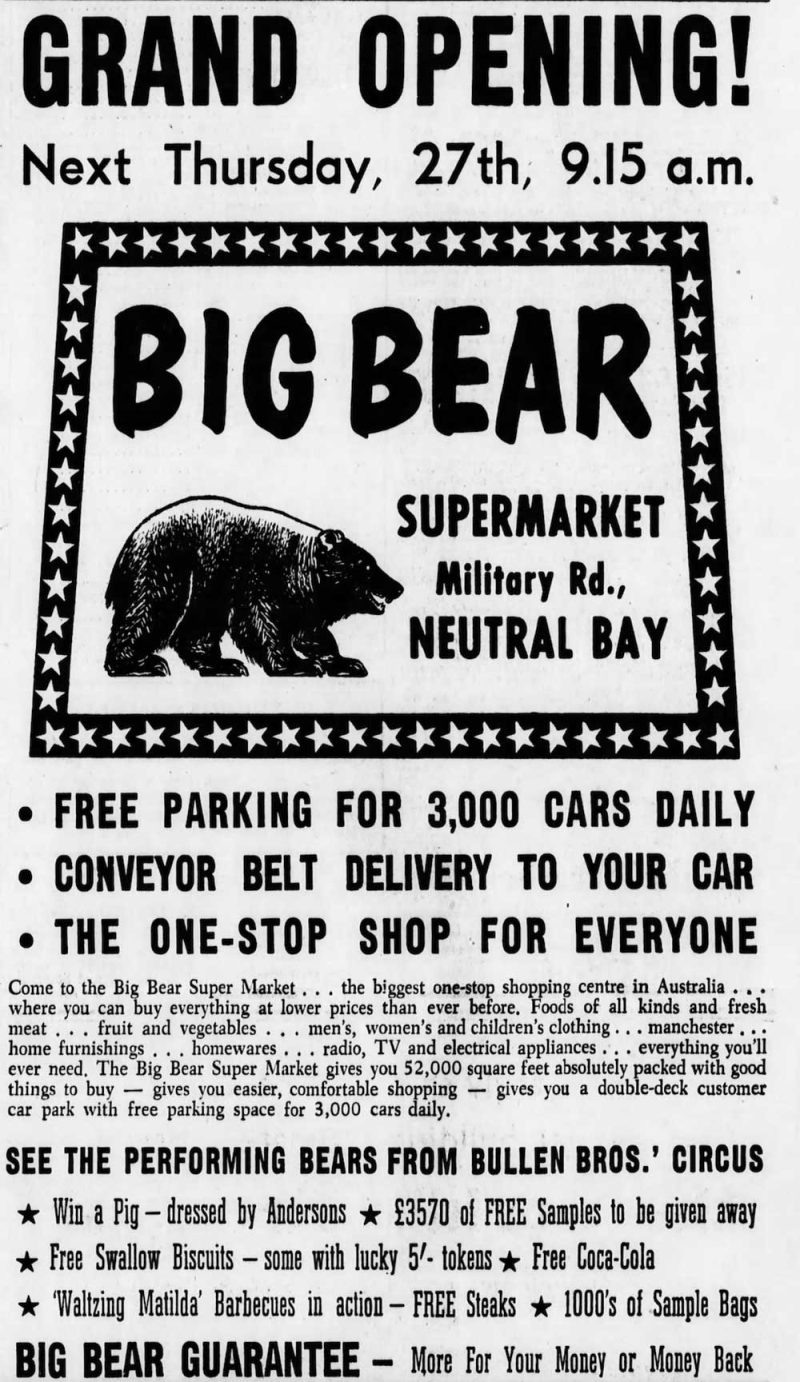 Flashback 1959: Big Bear Supermarket – a futuristic American phenomenon ...