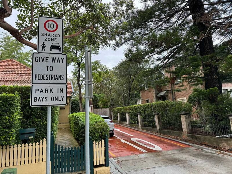Road Changes: New 10km/h shared pedestrian and vehicle zone opens in ...