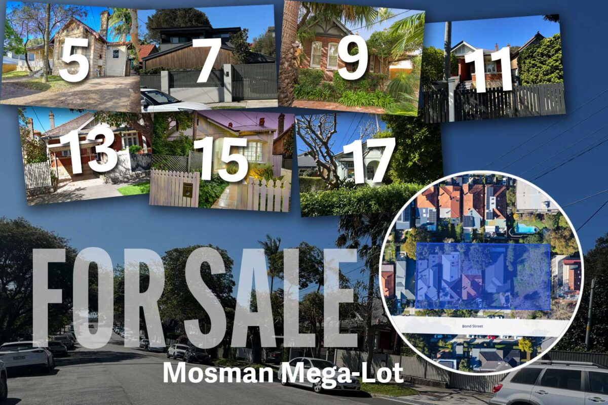 Mosman neighbours join forces to create “mega lot” property sale set to ...