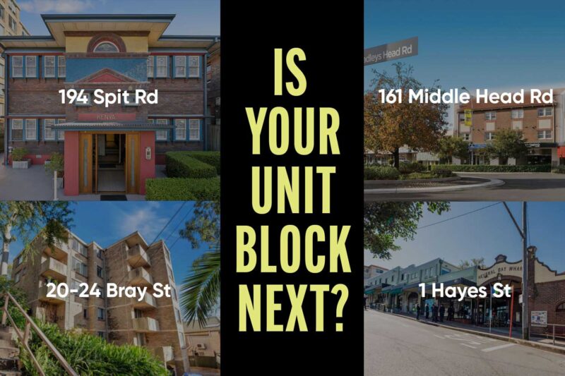 Neutral Bay, Mosman and Cremorne unit blocks a new target for property ...
