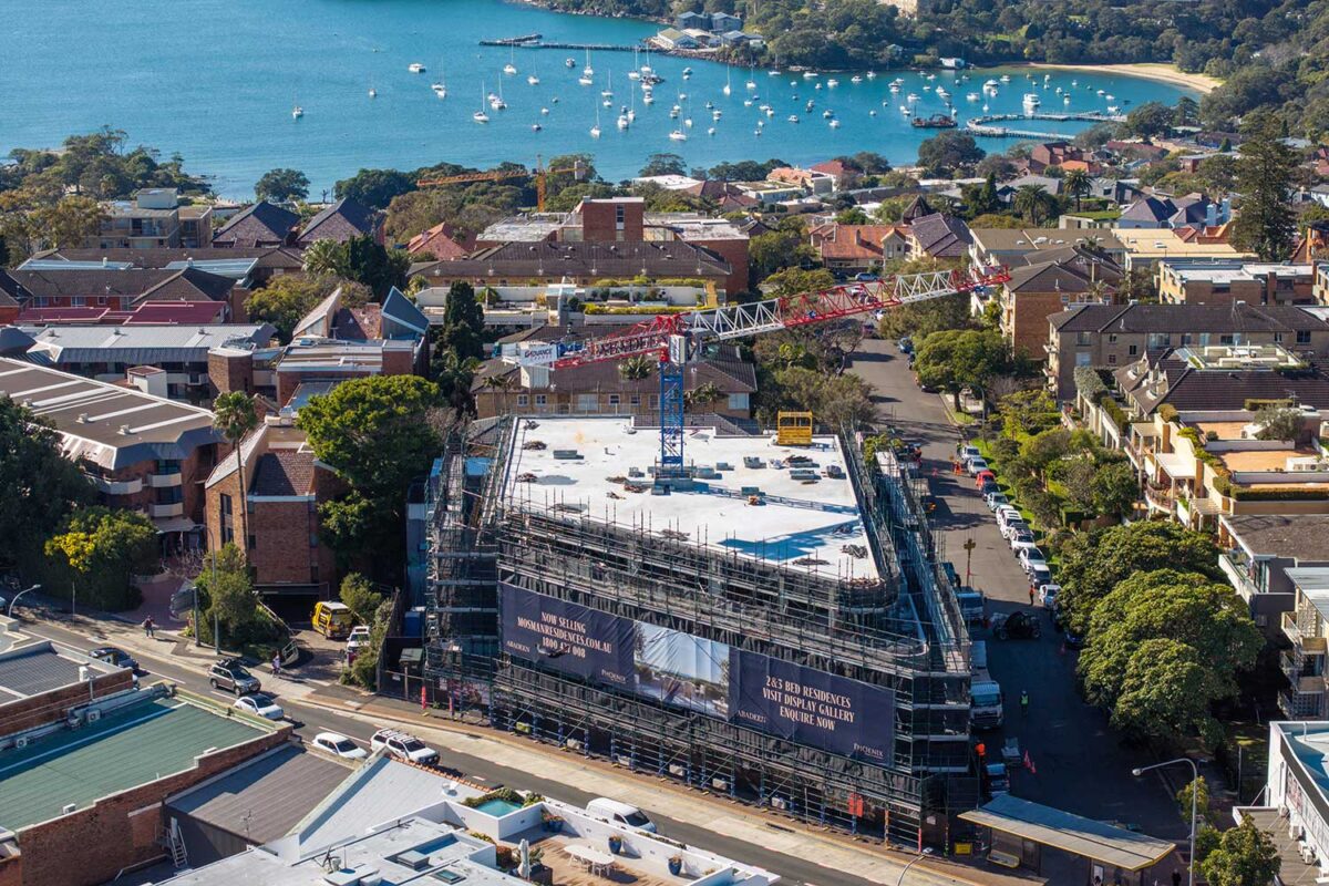 Showcasing magnificent views over Balmoral — Mosman Residences tops out ...