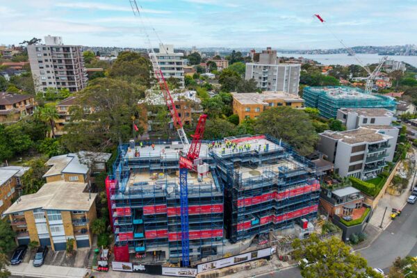 Abadeen tops out The Villas Neutral Bay, revealing Sydney Harbour and ...
